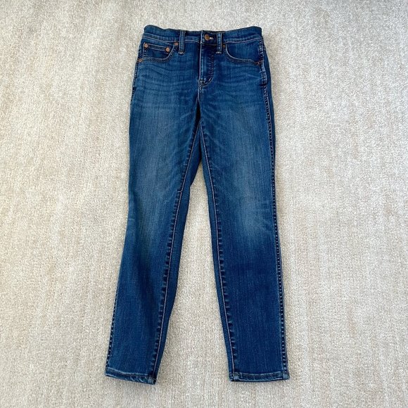Madewell | Jeans | Madewell High Rise Skinny Jeans Danny Wash 25 Short ...